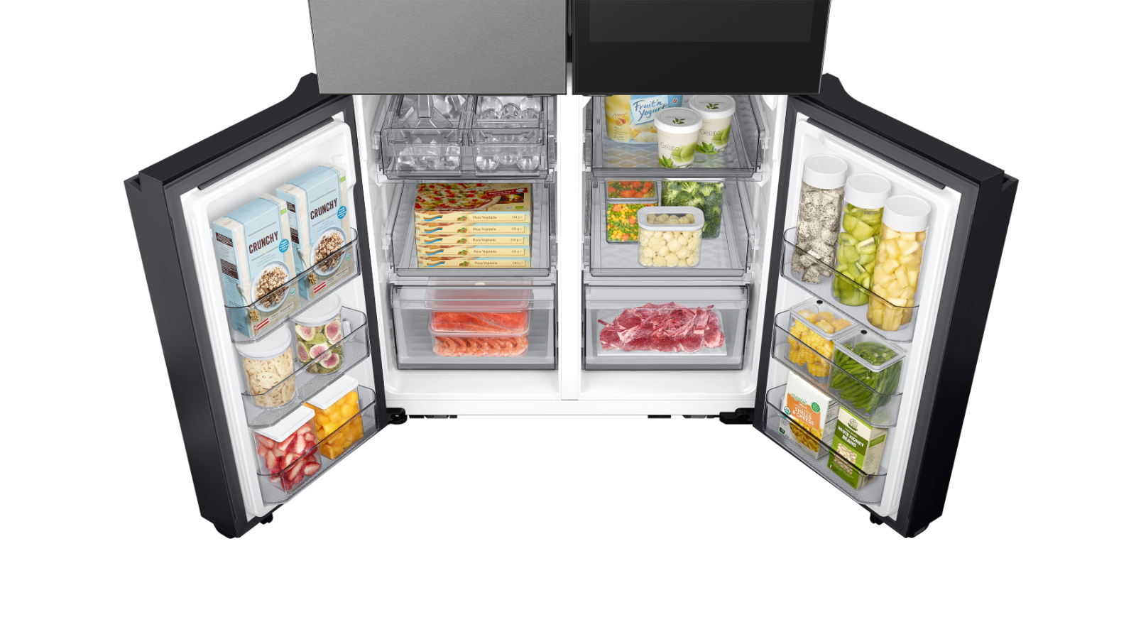 Samsung 809L BESPOKE AI Family Hub French Door Refrigerator - Stainless ...