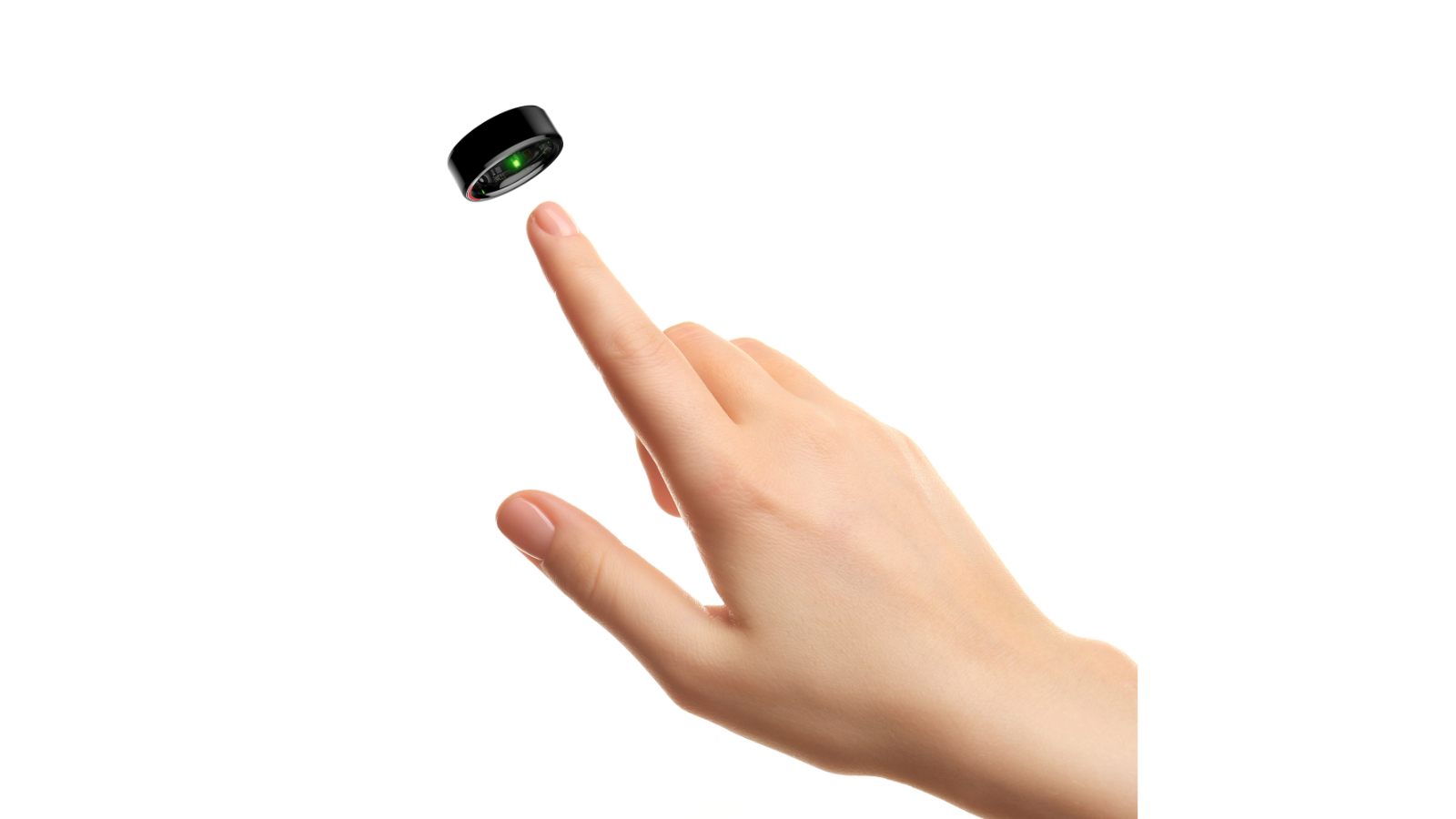 Ryze Element Black Smart Ring - Size 11 | Domayne