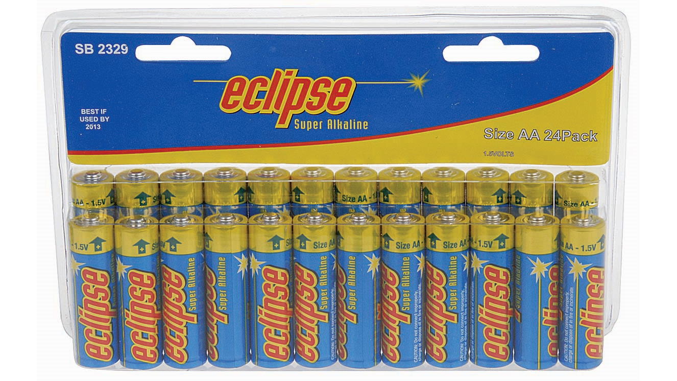 Eclipse 24-Pack Alkaline AA 1.5V Battery | Domayne