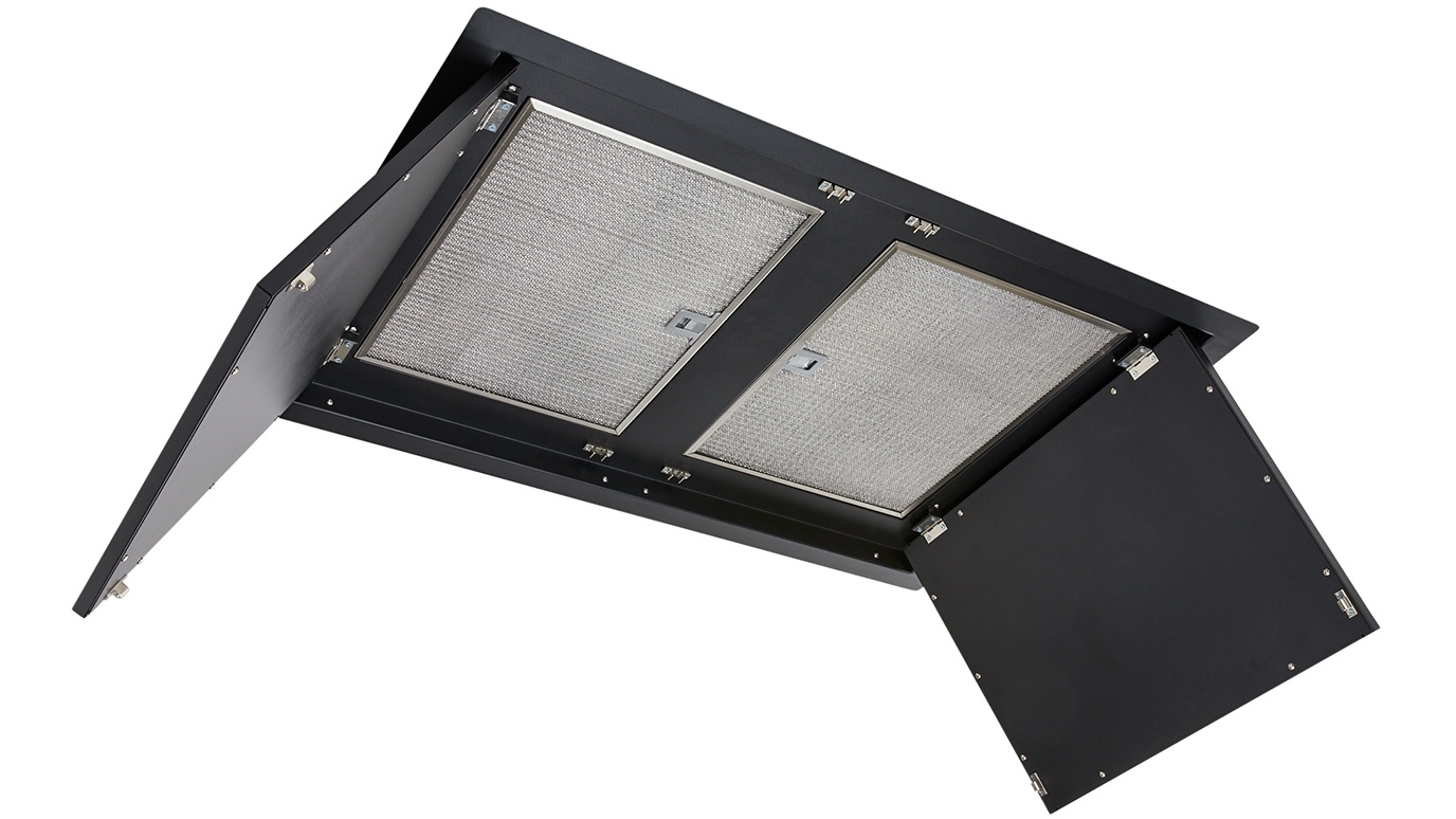 Schweigen 100cm Silent Ceiling Cassette Rangehood with SP1600 External ...