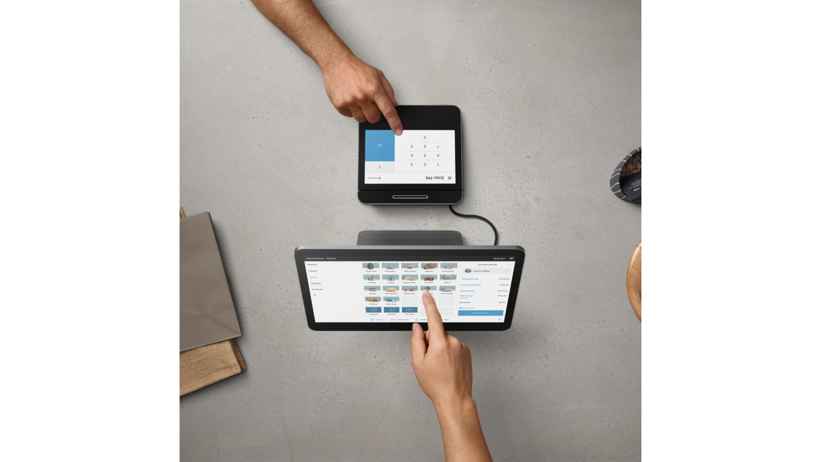 Square Register Fully Integrated Point-of-Sales System | Domayne