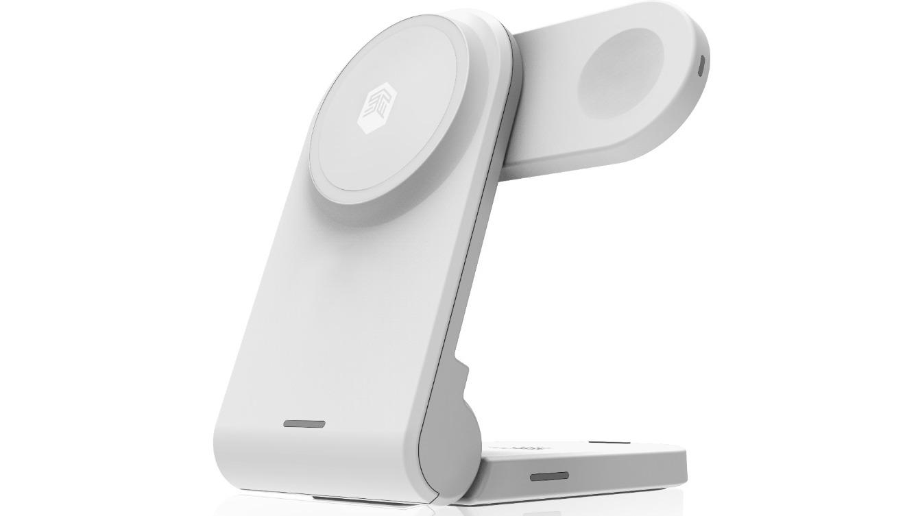 STM ChargeTree Mag Portable Wireless Charging - White | Domayne