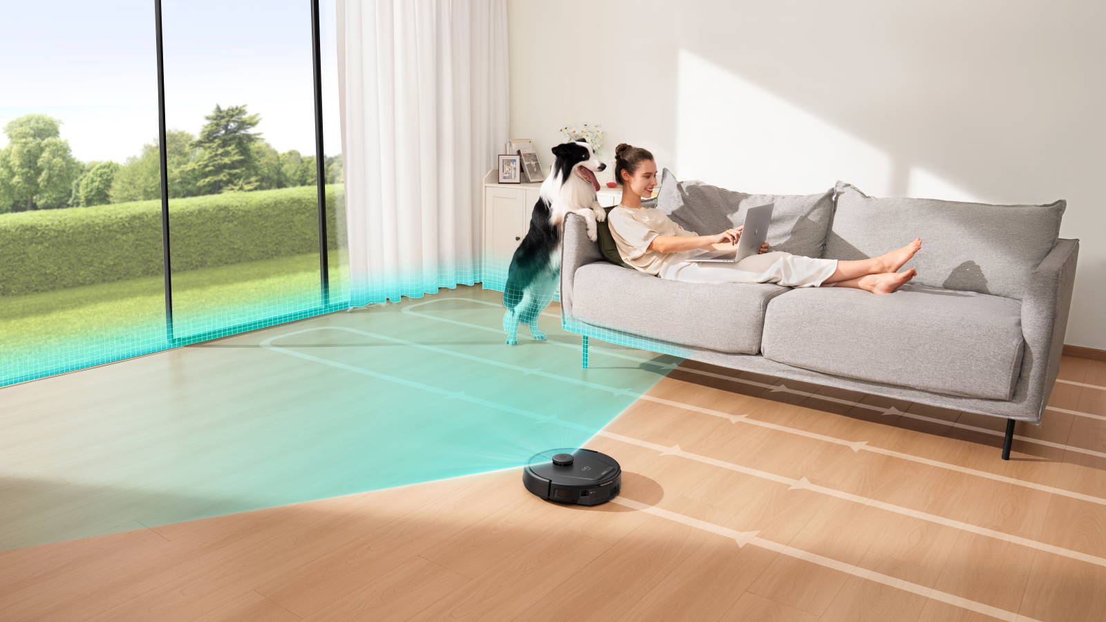 Eufy Clean L60 Hybrid Robotic Vacuum and Mop with Self-Empty Station ...