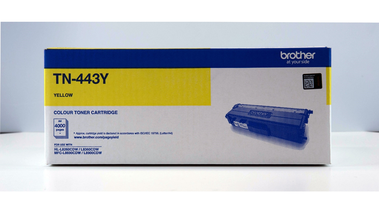 Brother TN-443 High Yield Toner Cartridge - Yellow | Domayne