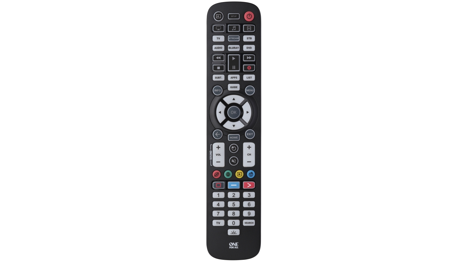 One For All Essential 6 Device Universal Remote Control | Domayne