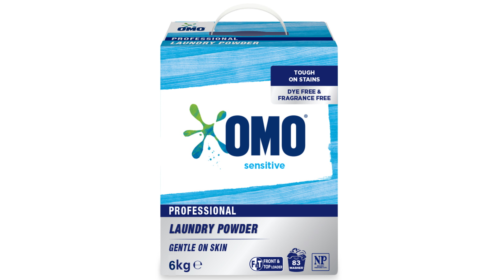 OMO Professional Active Clean 6kg Sensitive Laundry Powder | Domayne