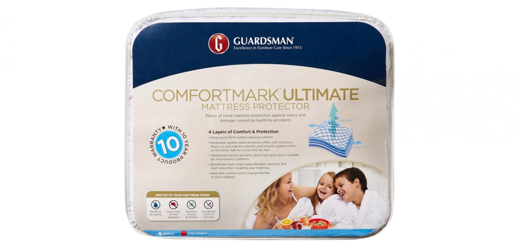 Guardsman Ultra Comfort Queen Mattress Protector | Domayne
