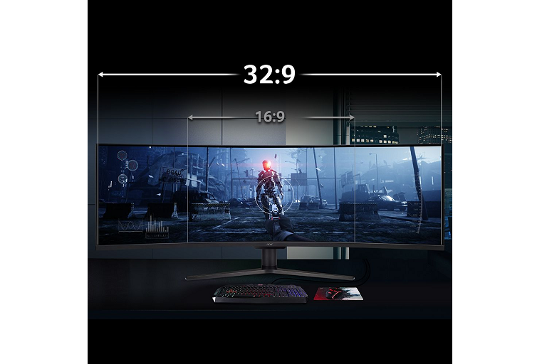 Acer 49-inch Nitro EI491CRP Curved Gaming Monitor | Domayne