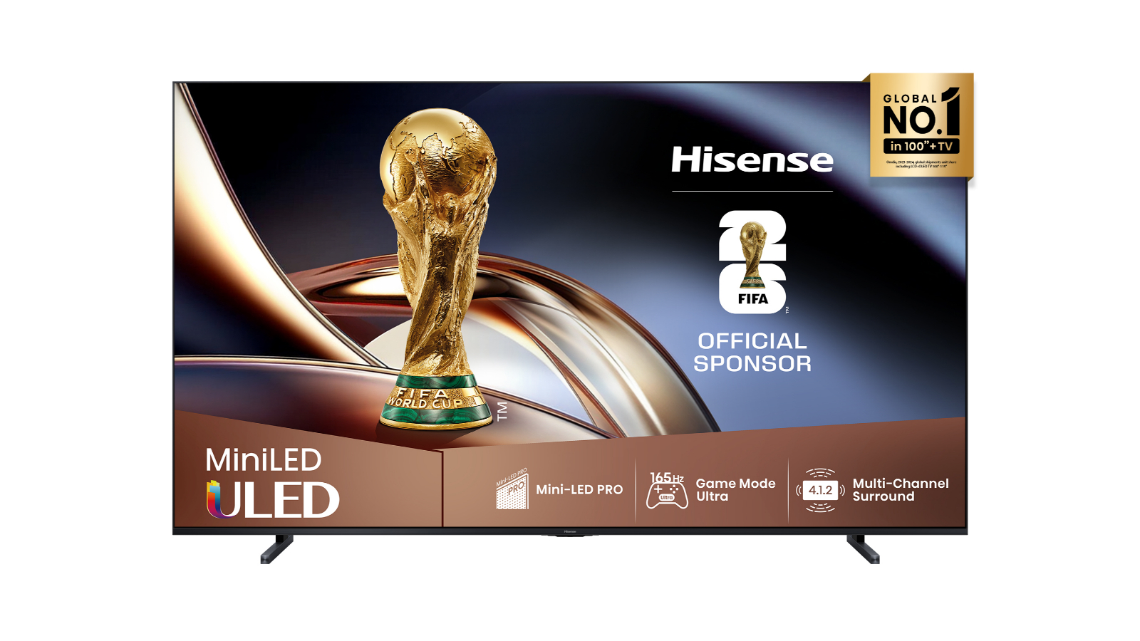 Hisense 100-inch ULED Mini-LED Pro 4K Smart TV | Domayne