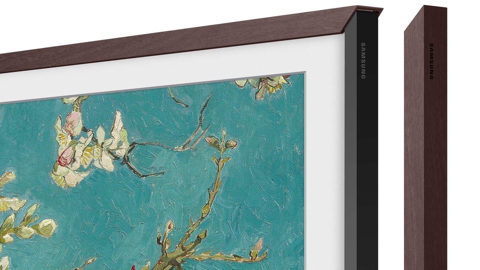 Samsung 32-inch Customisable Modern Frame for 2023 The Frame TV - Brown ...