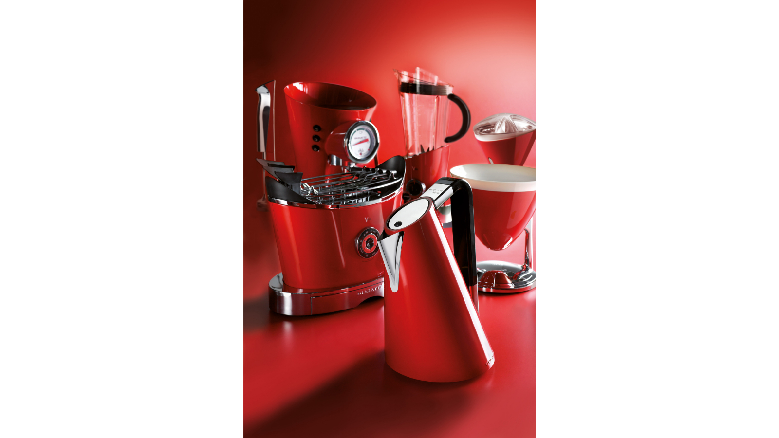 Bugatti Volo 2 Slice Toaster - Red | Domayne