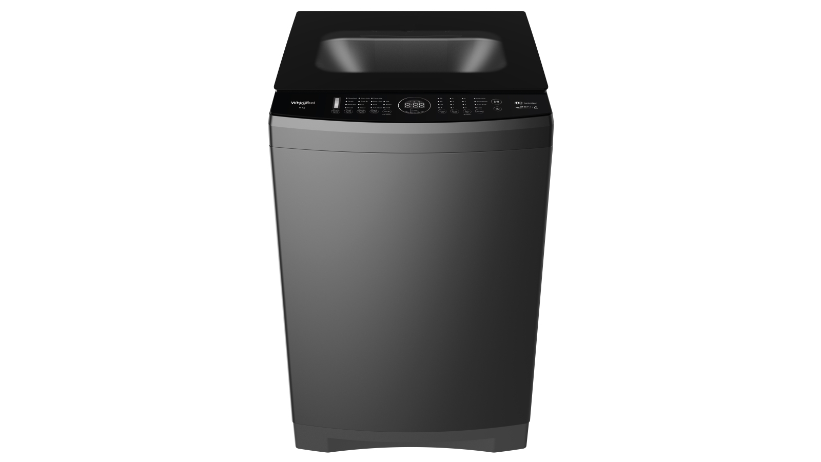Whirlpool 12kg Sonic Clean Top Load Washing Machine - Grey | Domayne