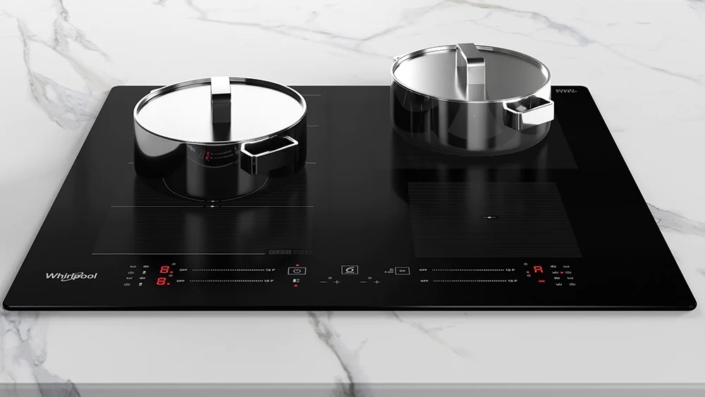 Whirlpool 600mm 4 Zone Half-Flexi Induction Cooktop | Domayne