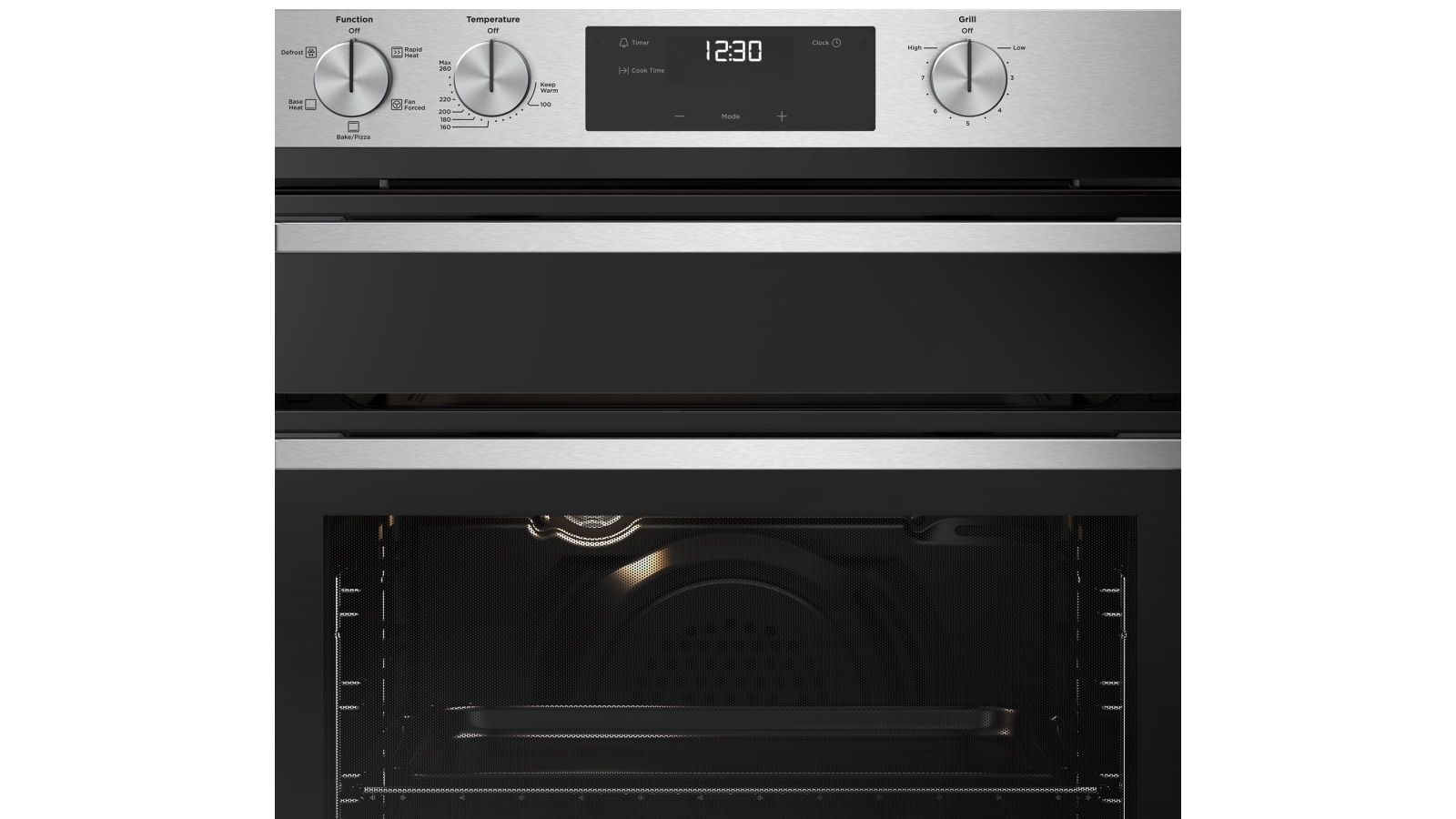 Westinghouse 600mm Multi-Function 5 Underbench Oven with Separate Grill ...