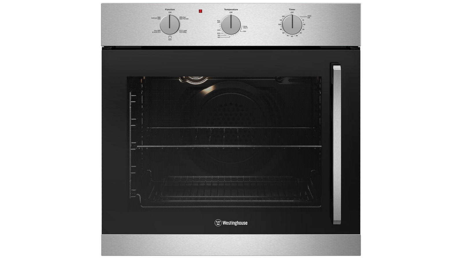 Westinghouse 600mm Multi-Function 5 Oven with Left Side Opening Door ...