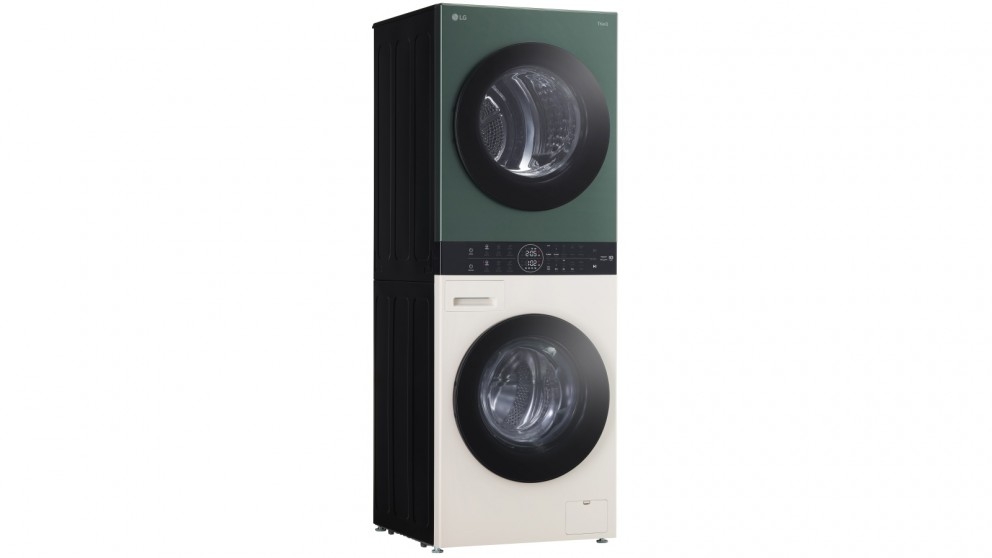 LG WashTower 12kg/9kg All-in-One Stacked Washer Dryer - Forest Green ...