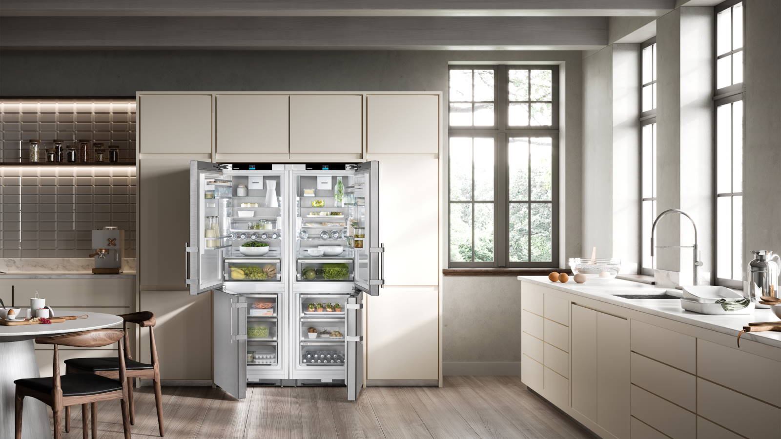 Liebherr Prime Side by Side Fridge | Domayne