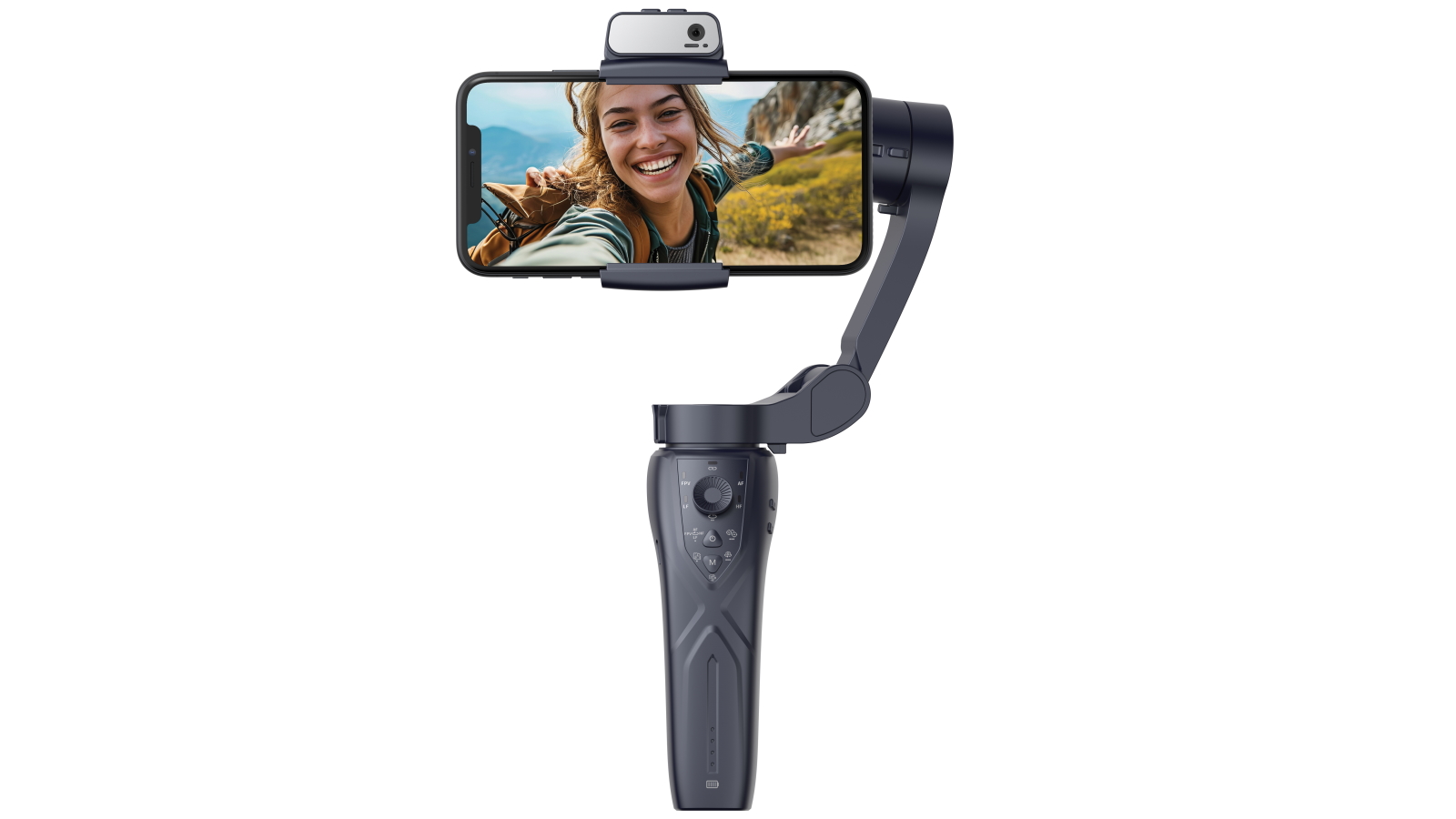 Zero-X 3-Axis Gimbal with AI and Fill Light | Domayne