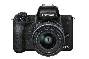 Canon EOS M50 Mark II Mirrorless Camera with EF-M 15-45mm Lens | Domayne