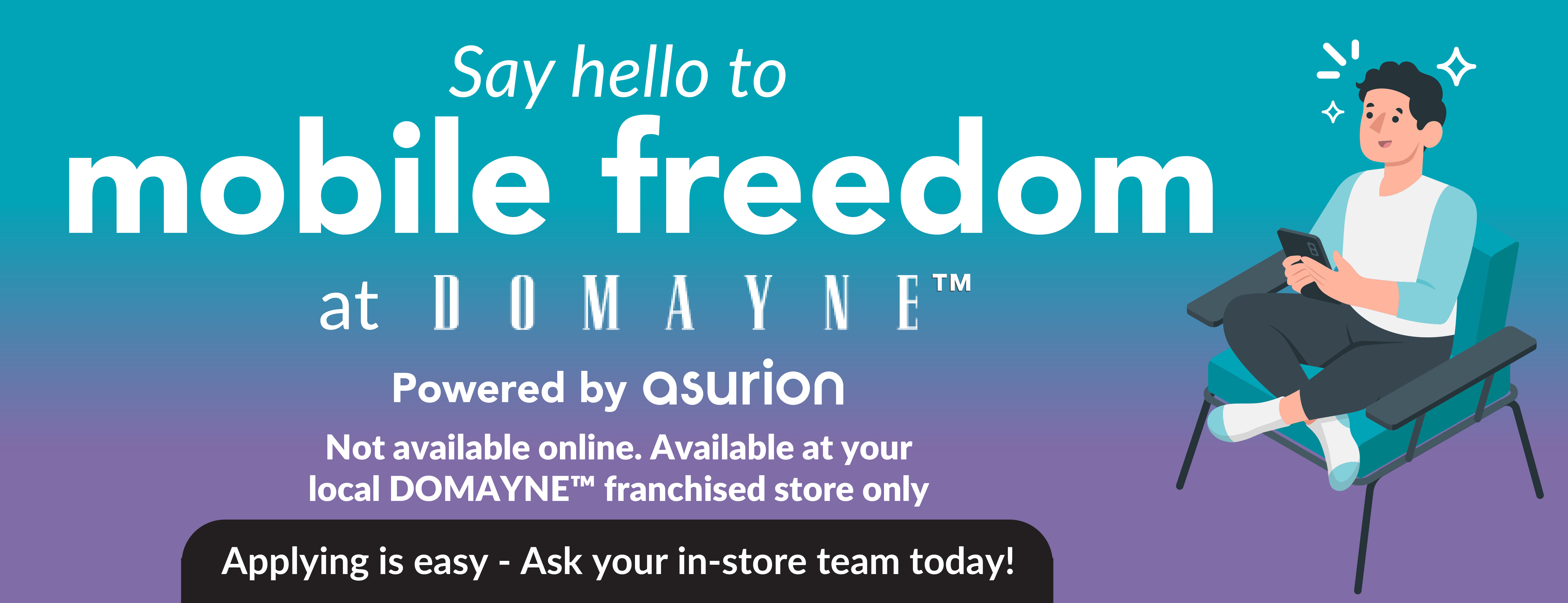 Mobile Freedom | Domayne