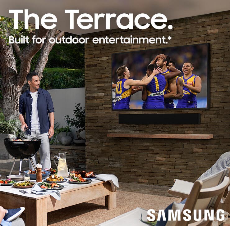 Samsung Terrace TV | Domayne