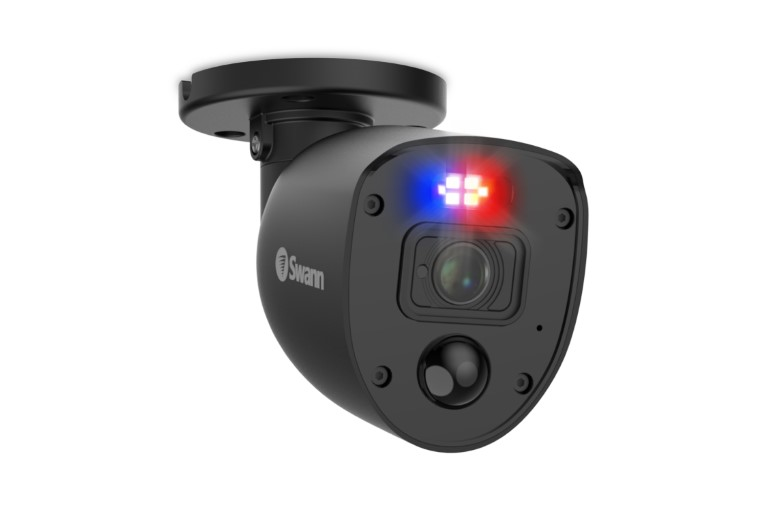 Swann Enforcer 4 Channel 1080p FHD DVR Security System with 4 Black ...