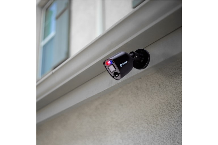 Swann Enforcer 4 Channel 1080p FHD DVR Security System with 4 Black ...