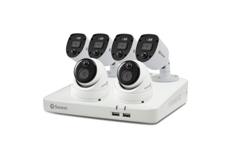Swann Enforcer 8 Channel 1080p FHD DVR Security System with 4 Bullet ...