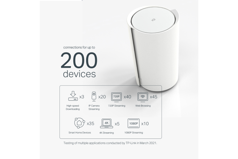 TP-Link AX5400 Whole Home Mesh WiFi 6 Modem Router | Domayne