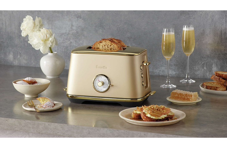 Breville the Toast Select Luxe Brass 2 Slice Toaster - Portobello ...