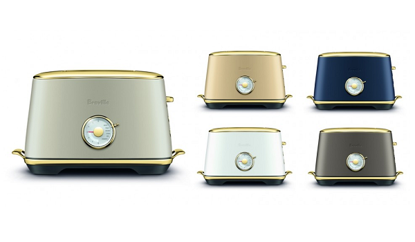 Breville the Toast Select Luxe Brass 2 Slice Toaster - Portobello ...